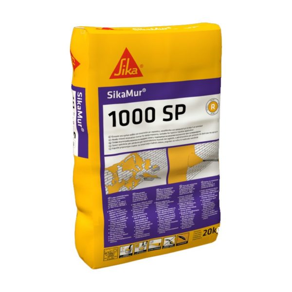 SikaMur-1000 SP Έτοιμο κονίαμα, υψηλής διαπνοής.