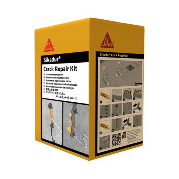 Sikadur Crack Repair Kit - αποκατάσταση ρωγμών σκυροδέματος