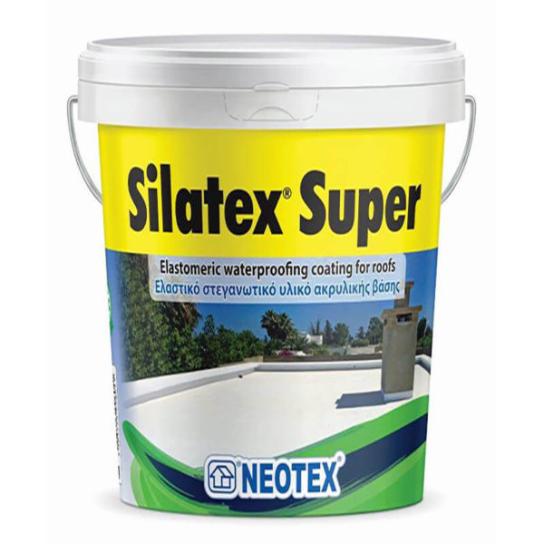 Neotex Silatex Super, ακρυλικό στεγανωτικό ταρατσών,