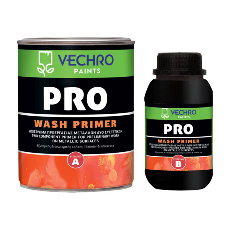 Vechro Pro Wash Primer, υπόστρωμα προεργασίας μετάλλων.
