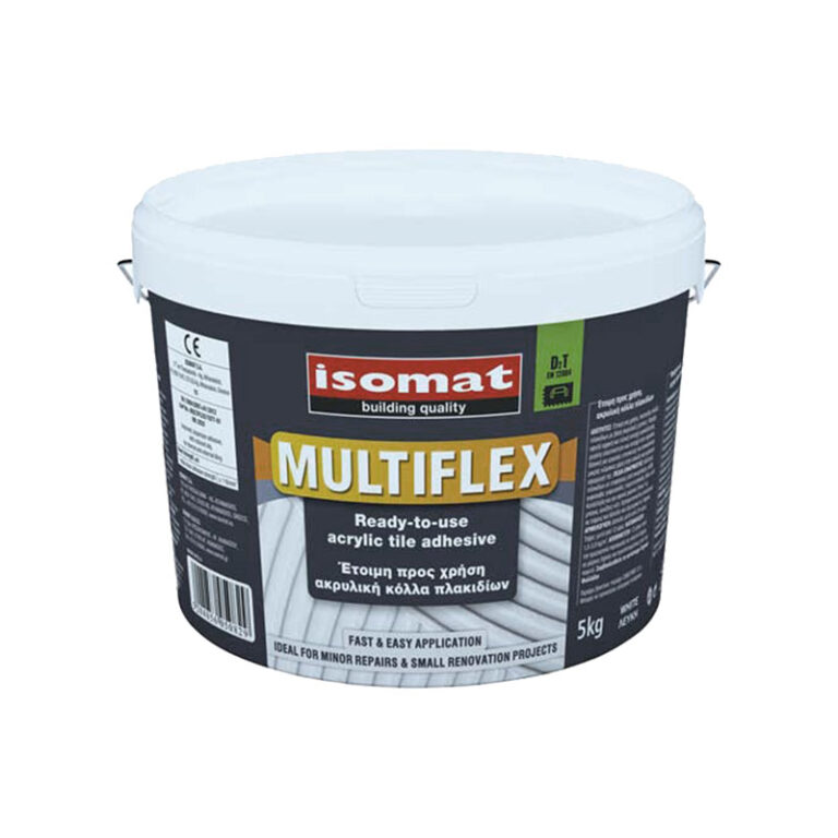 Isomat Multiflex ακρυλική κόλλα πλακιδίων έτοιμη προς χρήση.
