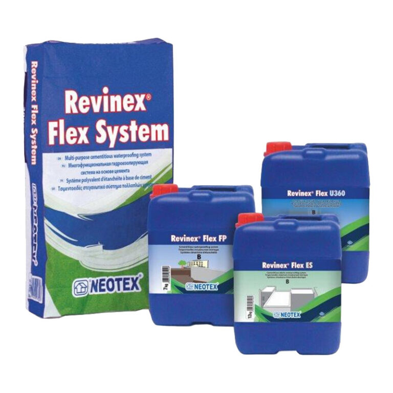 Neotex Revinex Flex System τσιμεντοειδές στεγανωτικό σύστημα